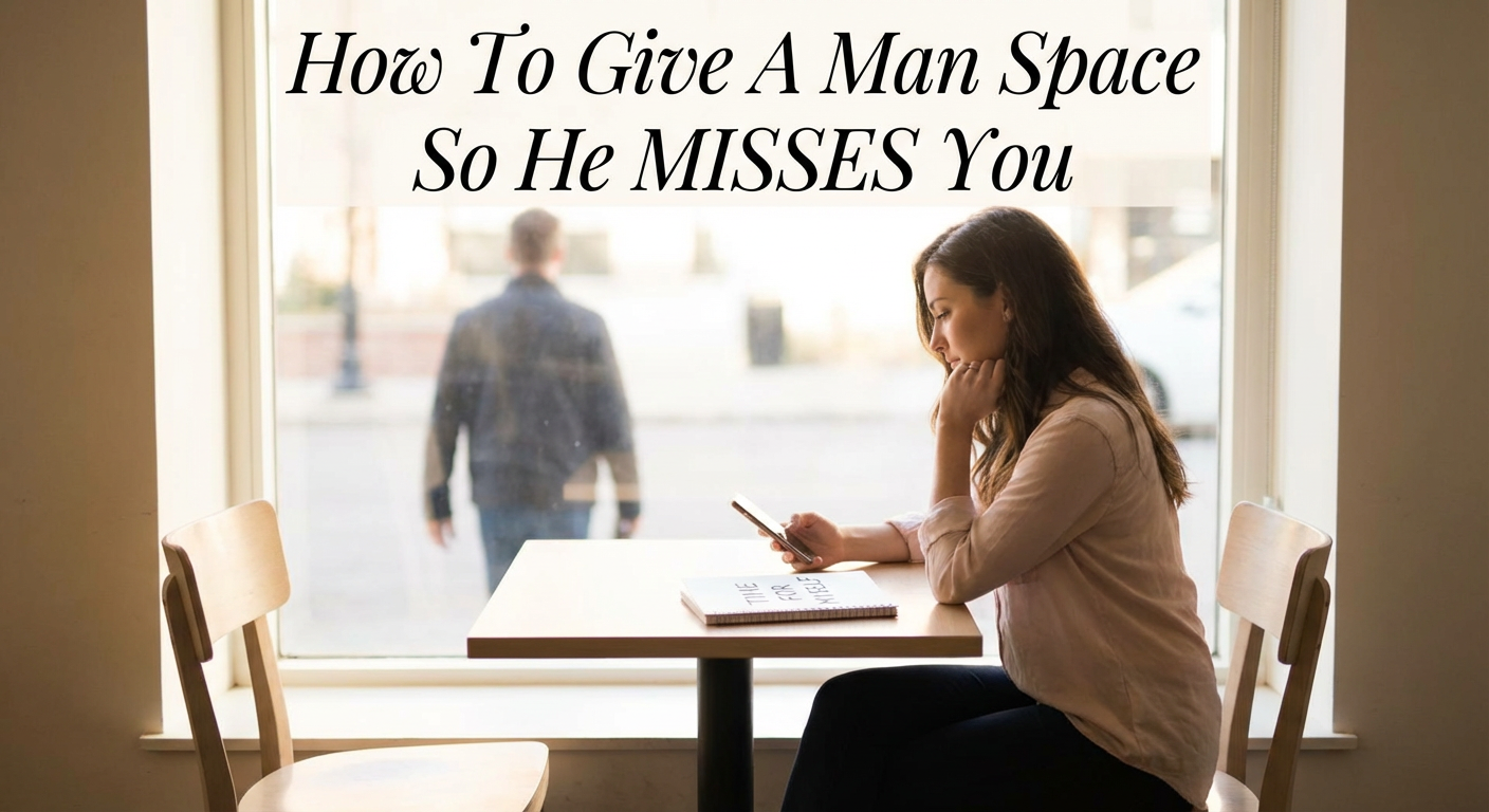 How To Give A Man Space So He MISSES You - Matthew Coast