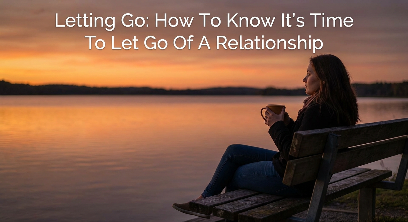 Letting Go: How To Know It's Time To Let Go Of A Relationship - Matthew ...
